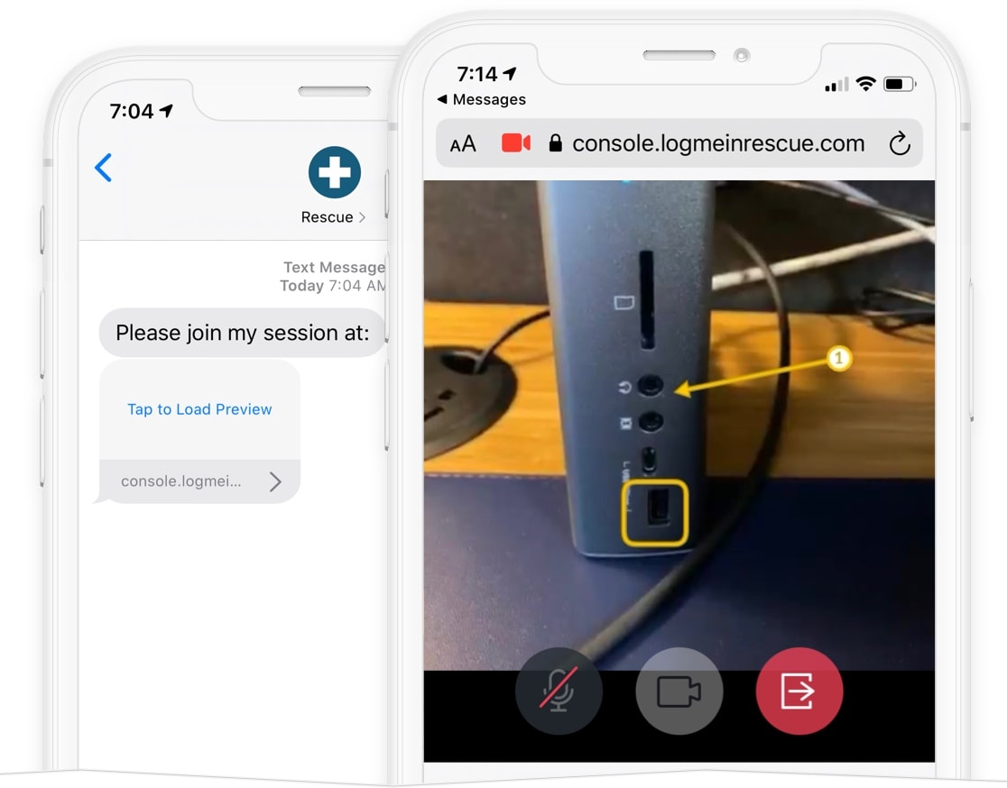 Live Lens Features | LogMeIn Rescue